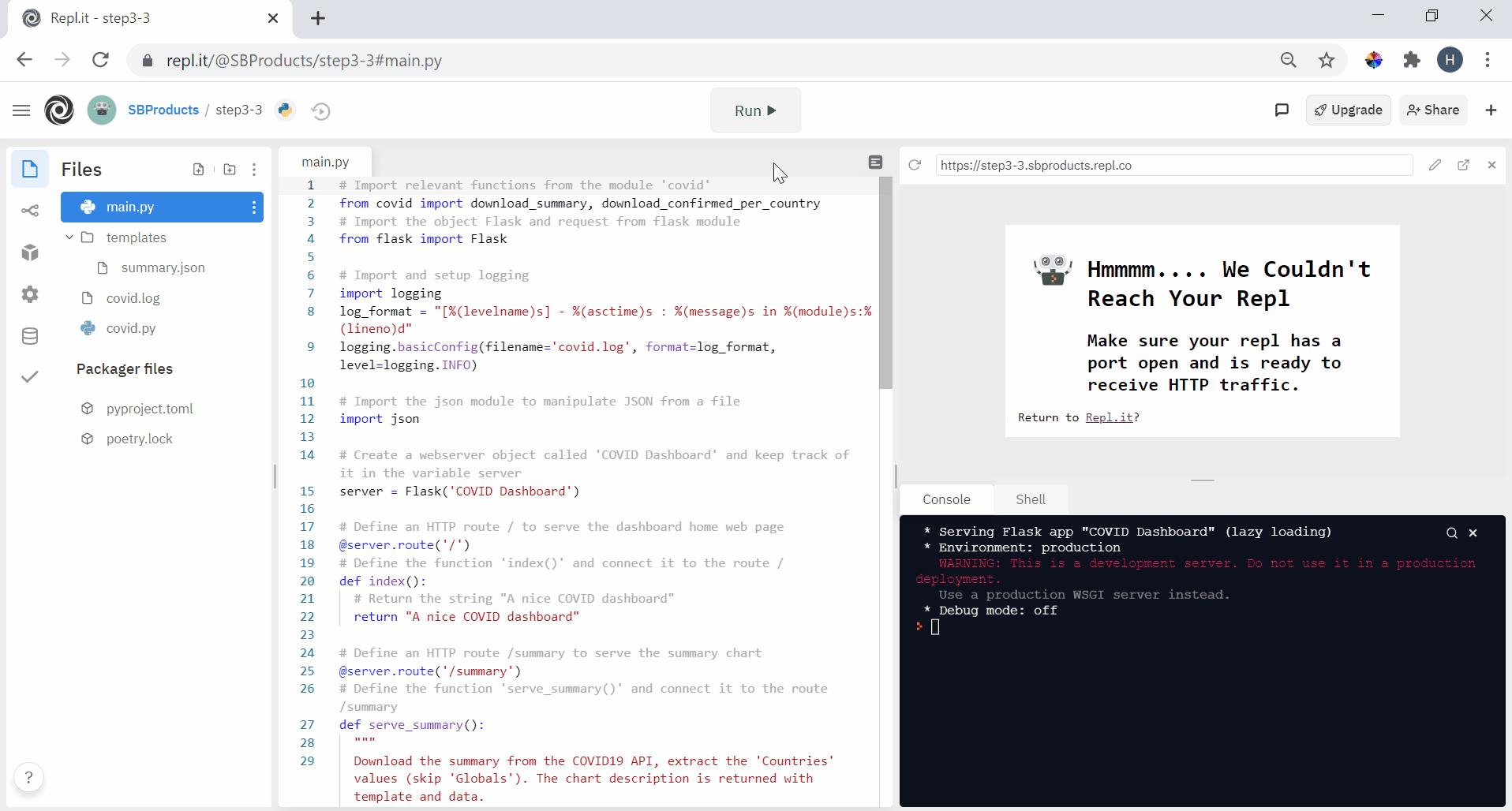 Step 3 Chart - IOB22
